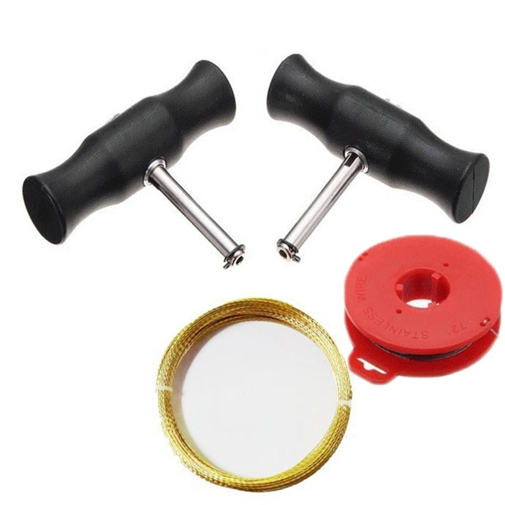 Agiufgs Windshield Removal Tool Kit 14.7 Ft Cutting Wire, Ergonomic ...