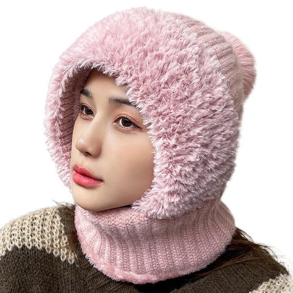 Agiufgs Winter with Neck, Integrated Design for Full Coverage, for Cold ...