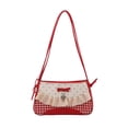 Agiufgs Women's Shoulder Bag Pu, Large Capacity Soft Shoulder Strap ...