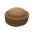 Agiufgs Women's Straw Fedora, Lightweight and Breathable Natural Straw ...
