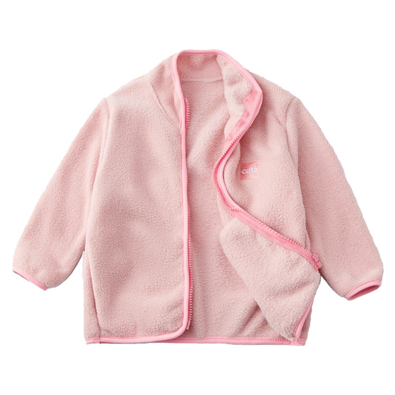 Agkizg Boys Girls Polars Fleece Jacket,Lightweight Jacket for Kids Full ...