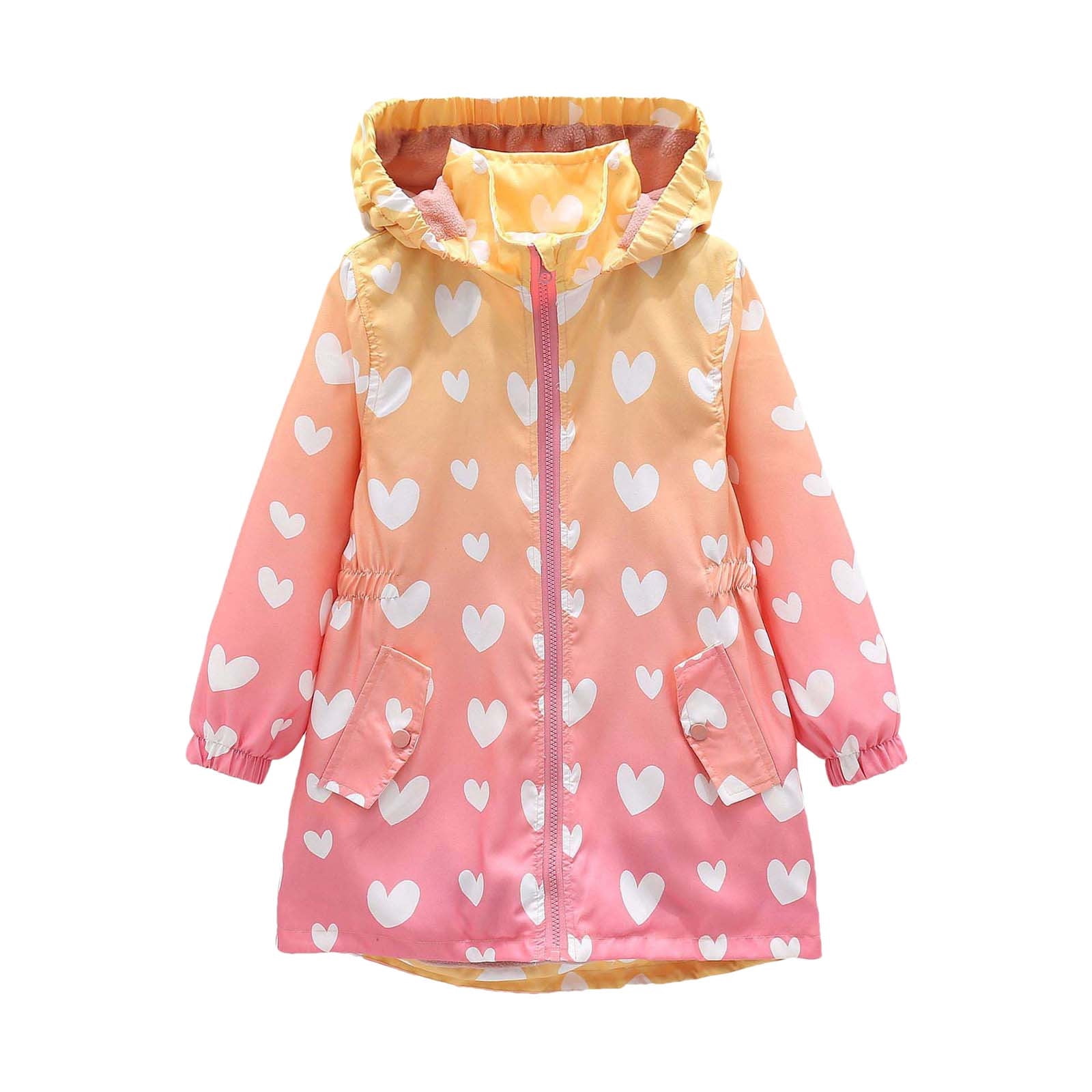 Agkizg Boys Girls Waterproof Rain Jacket,Raincoats for Kids Lightweight ...