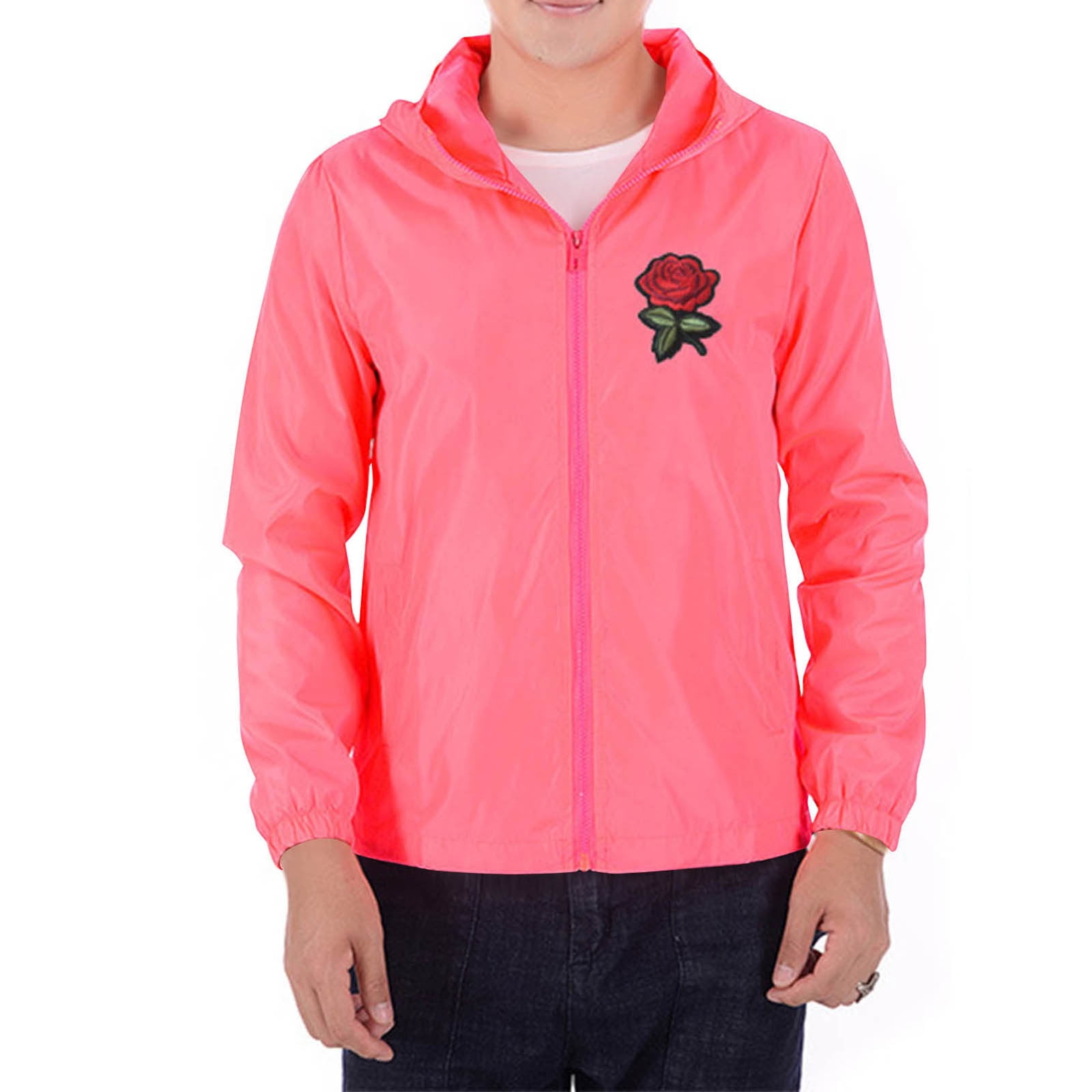 Agkizg Fall Boys Girls Rain Jackets,Boys Girls Waterproof with Hood ...