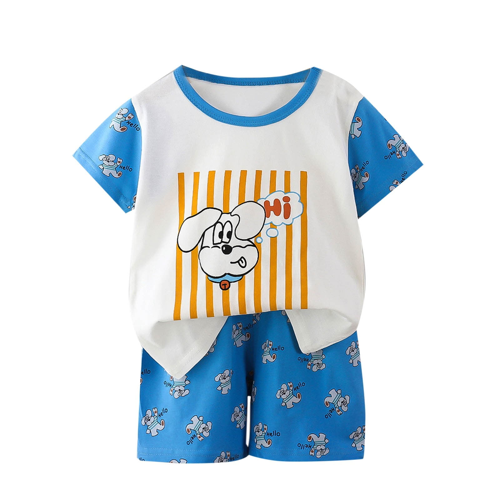Agkizg Matching Sets for Kids Clothing Toddler Girls Outfit Sets Short ...