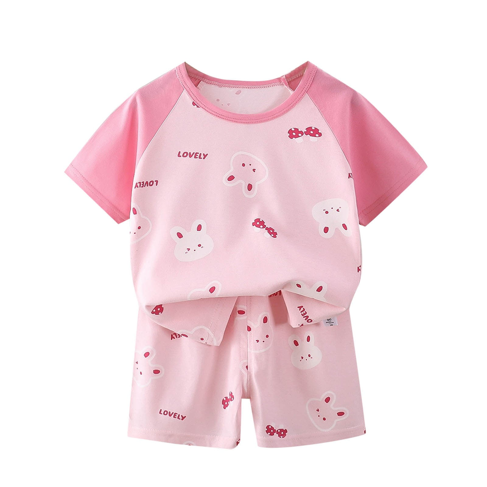 Agkizg Matching Sets for Kids Clothing Toddler Girls Outfit Sets Short ...
