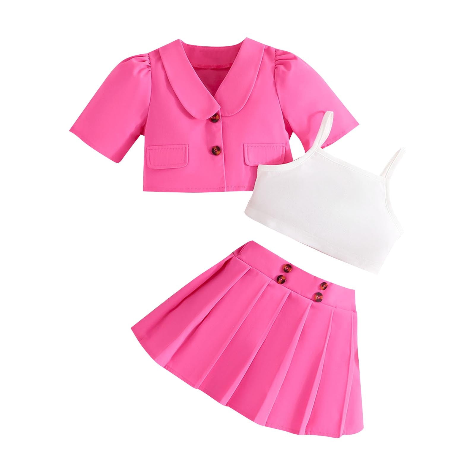 Agkizg Matching Sets for Kids Clothing Toddler Girls Outfit Sets Short ...