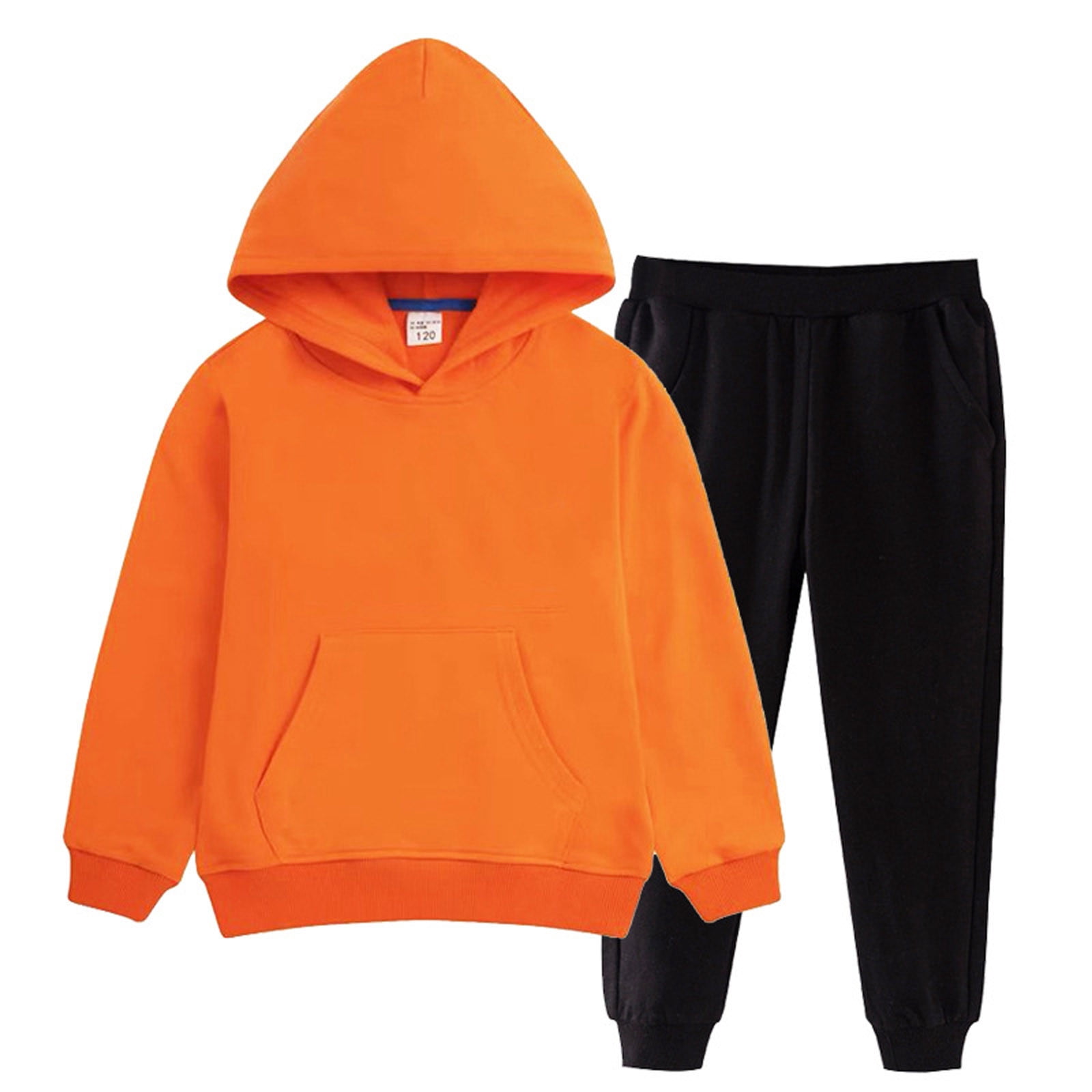 Agkizg Matching Sets for Kids Clothing Toddler Girls Outfit Sets Solid ...