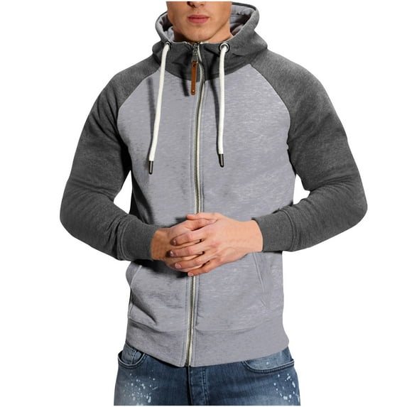 Agkizg Men Long Sleeve Shirts,Mens Casual Shirts,Men's Jacket Raglan ...