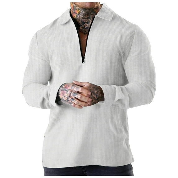 Agkizg Men Long Sleeve Shirts,Mens Casual Shirts,Men's Long Sleeve ...