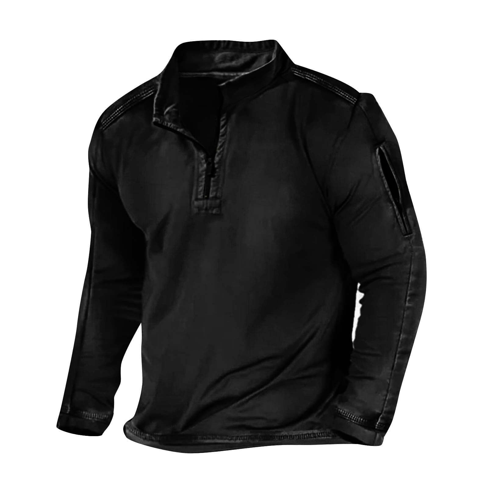 Agkizg Men Long Sleeve Shirts,Mens Casual Shirts,Men's Solid Color ...