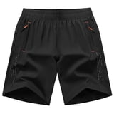 Agkizg Men's Shorts Casual Dry Running Fitness Loose Summer Breathable ...