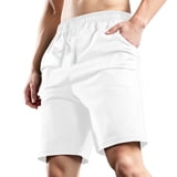 Agkizg Men's Shorts Solid Color Dry Loose 5 Inch Inseam Summer ...