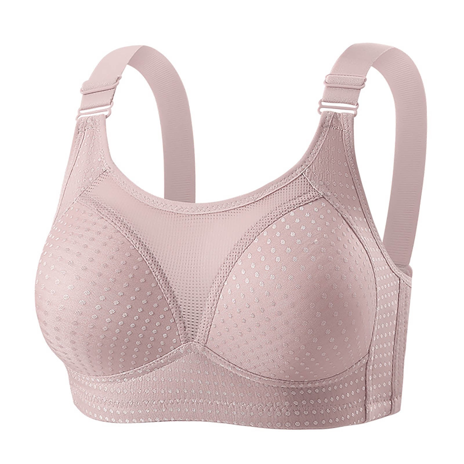 Agkizg Solid Wireless Push Up Bra Breathable Soft Stretch Fabric ...