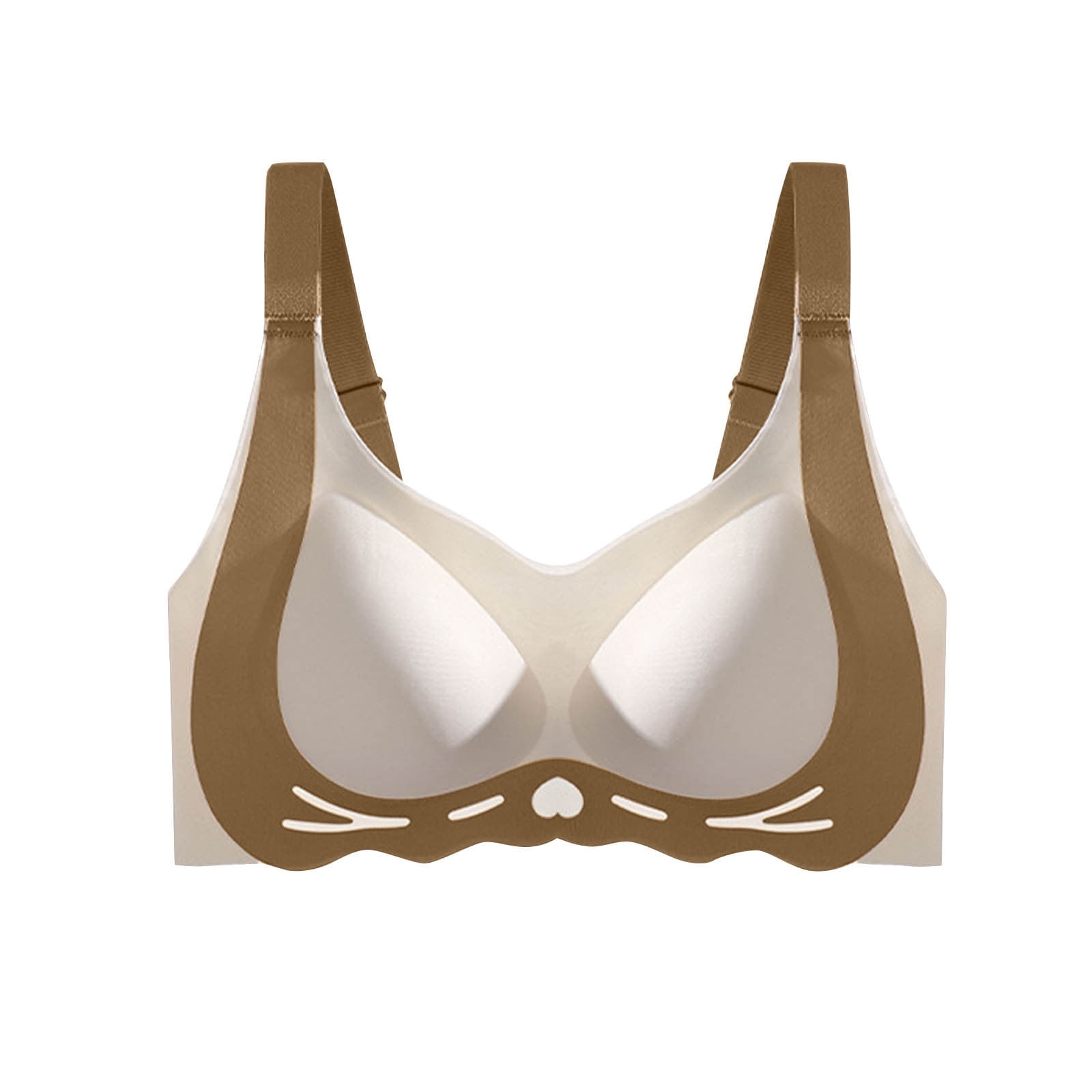 Agkizg Plus Size Womens Bras,T-Shirt Bras for Women Push Up Bras,Color ...