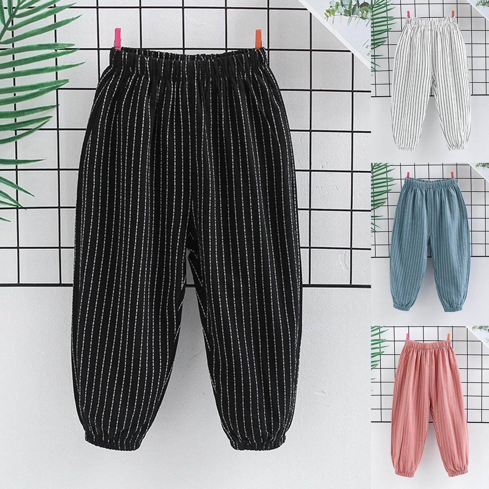 Agkizg Summer Toddler Baby Girl's Casual Pants,2-10 Years Children's ...