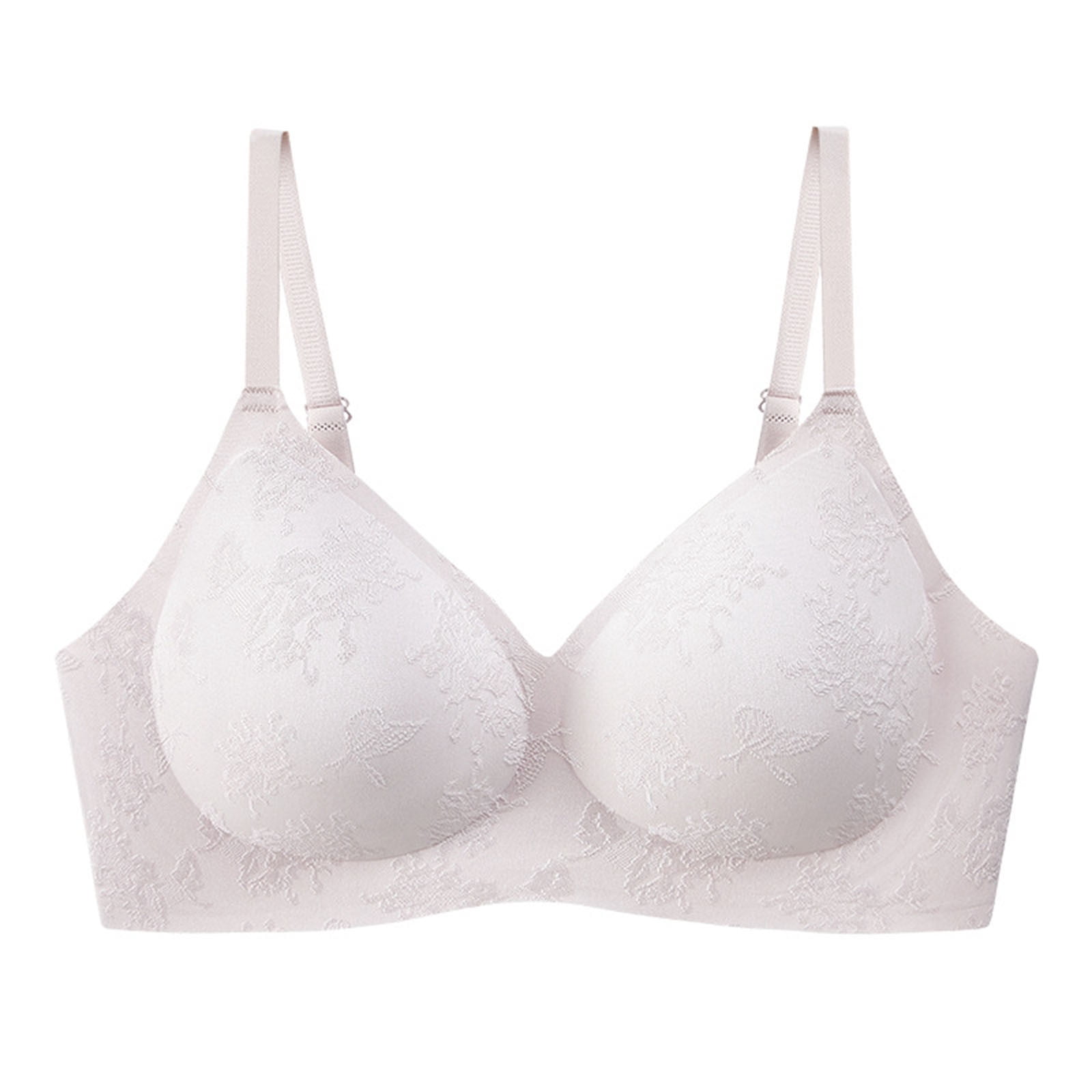 Agkizg Thin Wireless Seamless Daily Bra,Soft Support Bra,Breathable ...