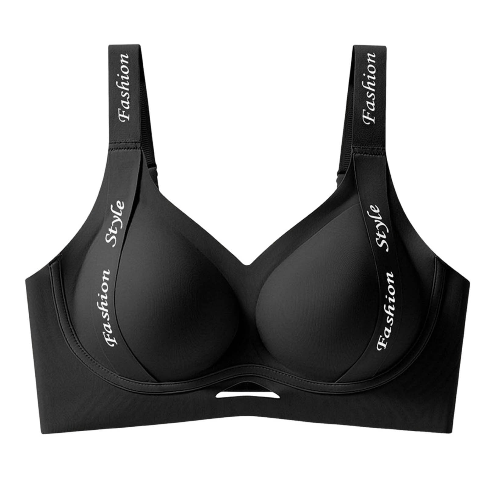 Agkizg Thin Wireless Seamless Daily Bra,Soft Support Lift Push Up Bra ...