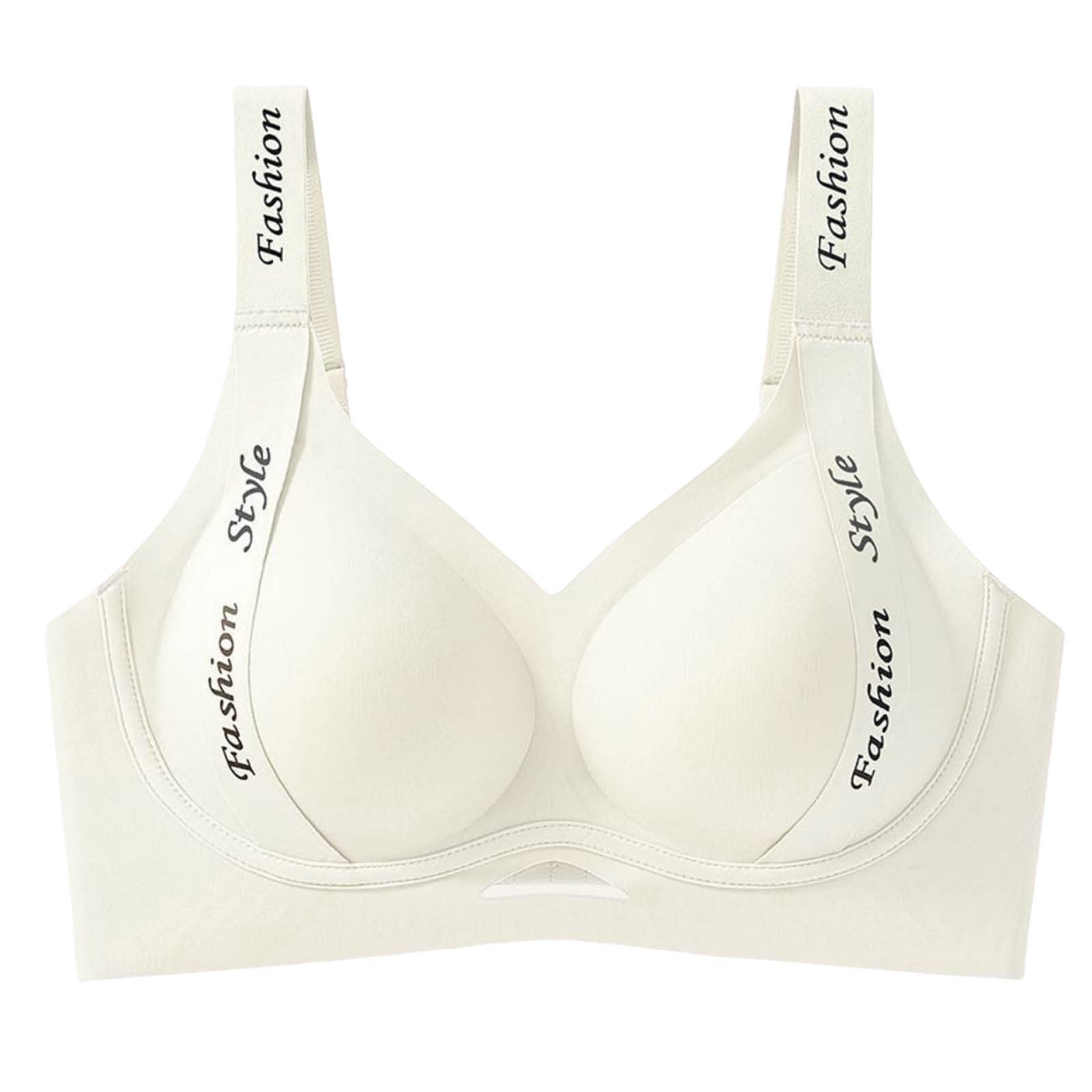 Agkizg Thin Wireless Seamless Daily Bra,Soft Support Lift Push Up Bra ...