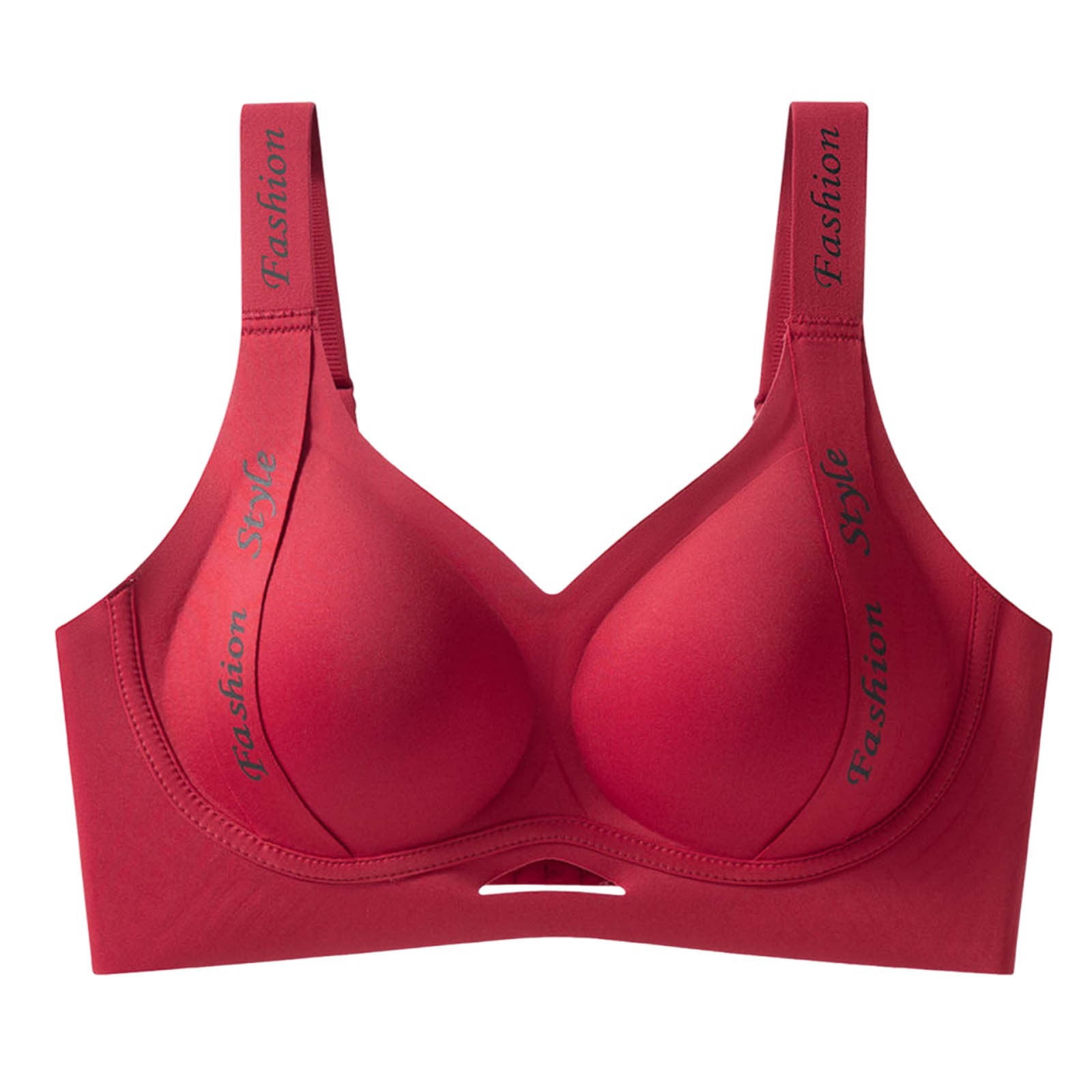 Agkizg Thin Wireless Seamless Daily Bra,Soft Support Lift Push Up Bra ...
