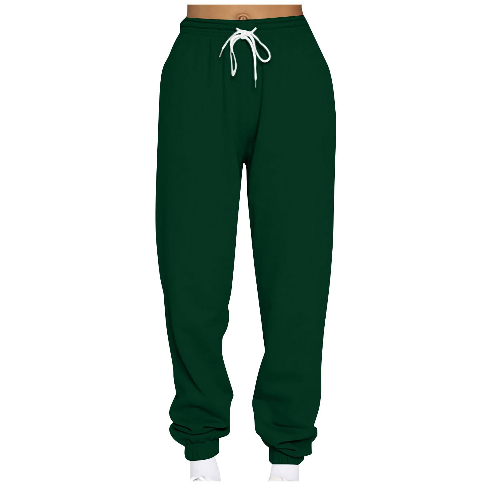 Agkizg Women's Winter Fleece Lined Pants,Women's Fall Winter Straight ...