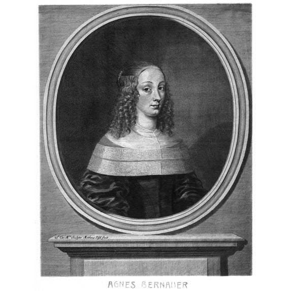 Agnes Bernauer. Nfirst Wife Of Albert Heir To The Ducal Throne Of ...