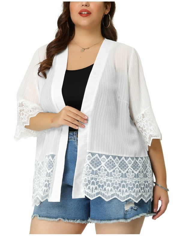 Plus Size Summer Cardigans