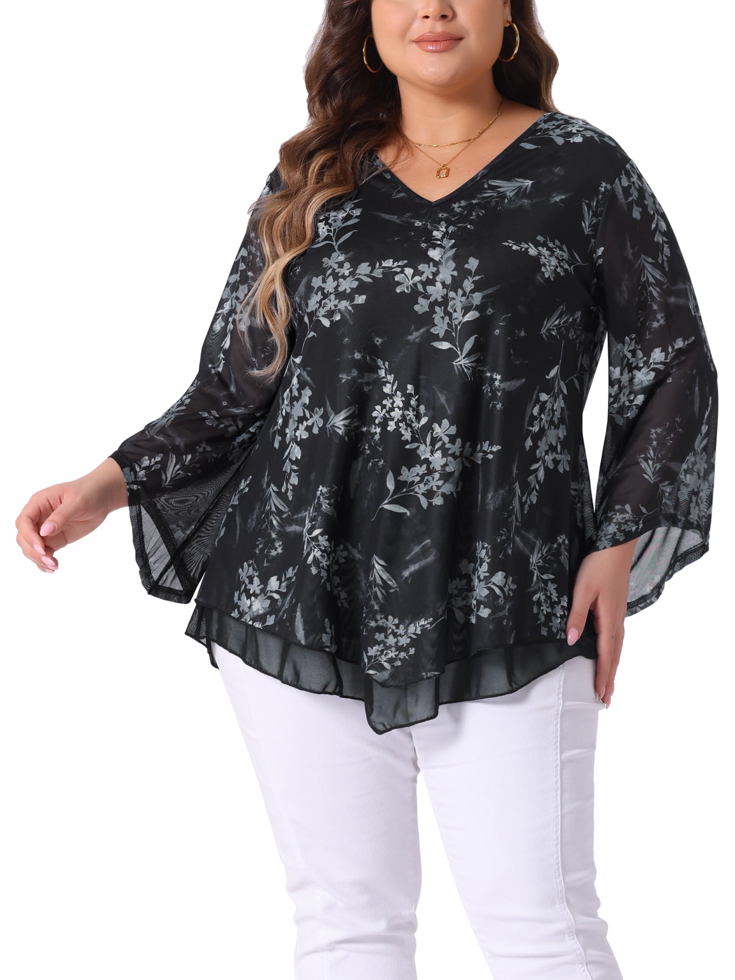 Take A Look About Plus Size Womens Dressy Tops