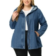 A3 Denim Women's Plus Utility Jacket, Sizes 1X-4X - Walmart.com