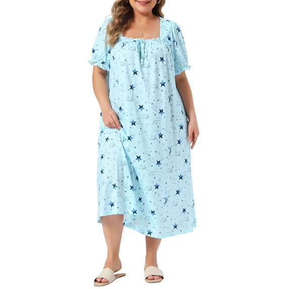 Agnes Orinda Women's Plus Size Mother's Day Nightgowns Sleepshirts ...