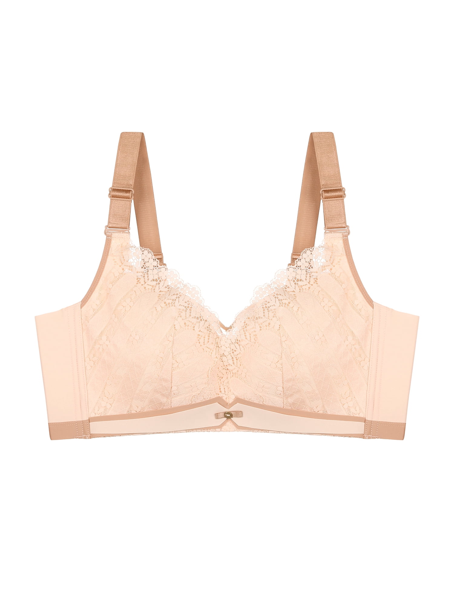 Agnes Orinda Women's Plus Size Push Up Bras for Women Full Coverage ...