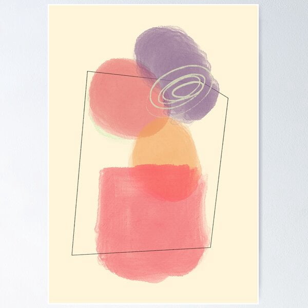 Agnes Poster Wall Art, Modern Wall Decor For Living Room Bedroom, 24x36 ...