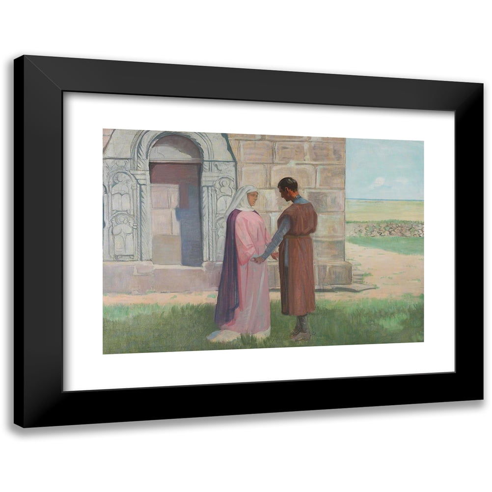 Agnes Slott-Møller 14x11 Black Modern Framed Museum Art Print Titled ...