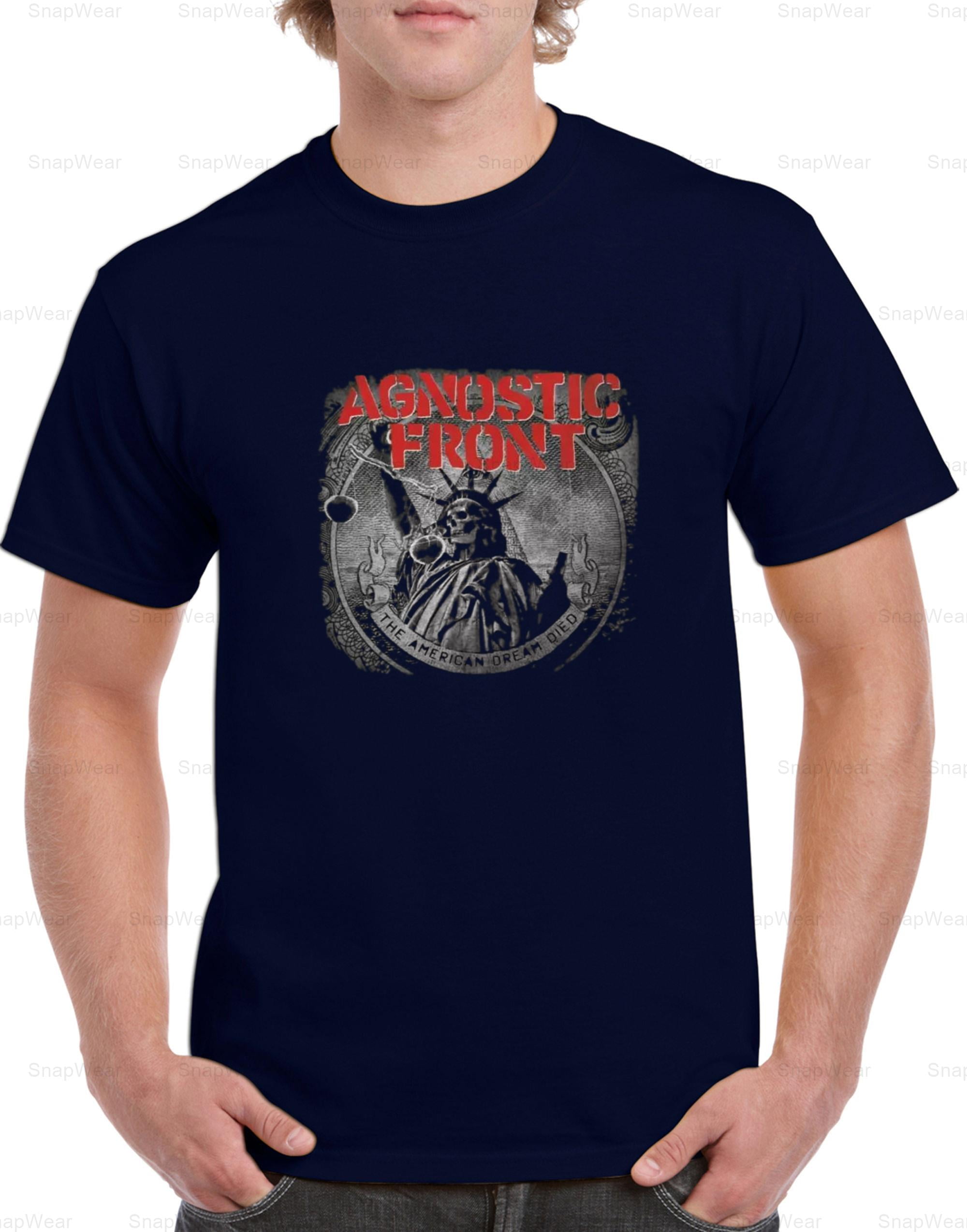 Agnostic Front Punk Rock Concert Tour Merch Vintage Hardcore Band T ...