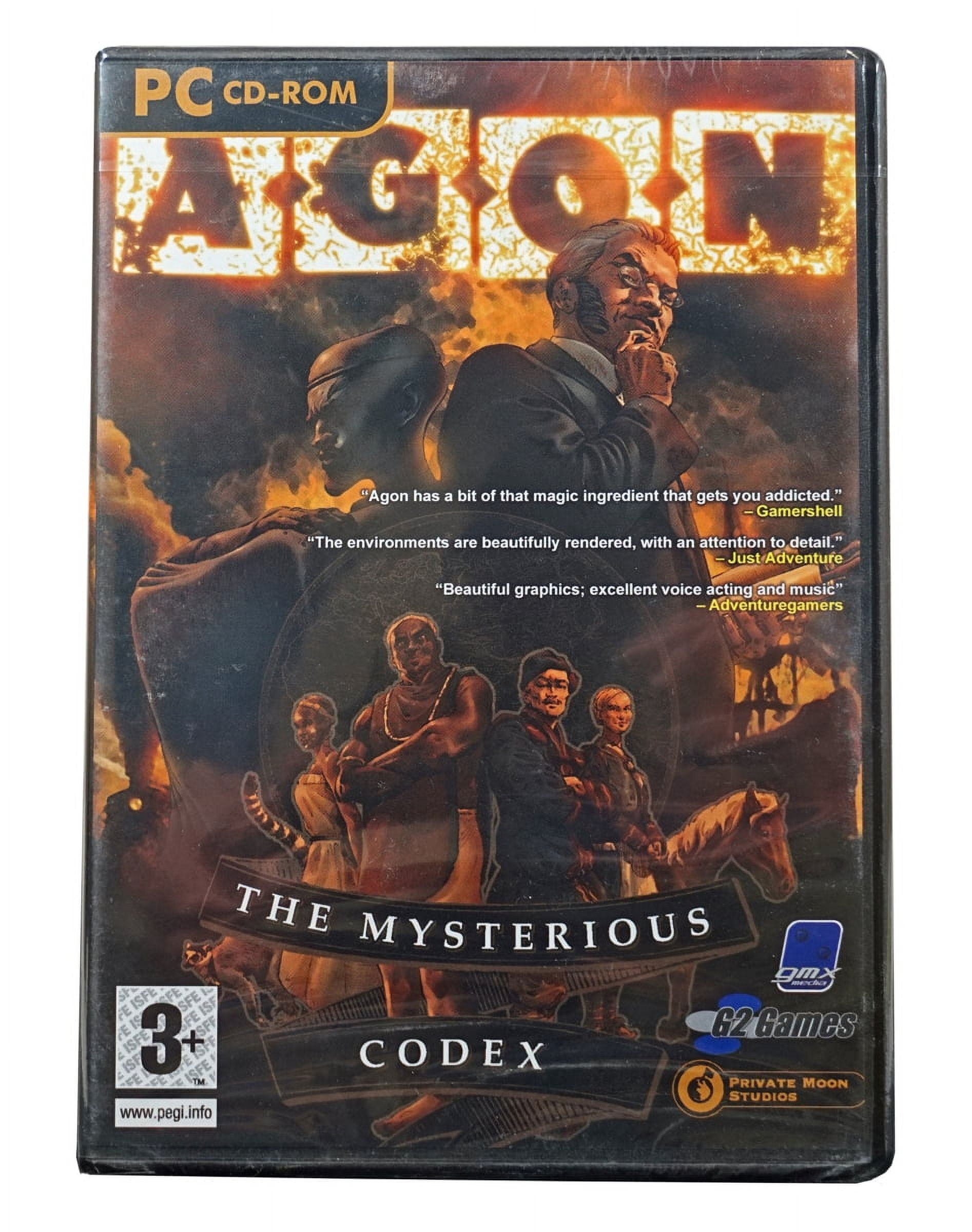 Agon The Mysterious Codex PC CDRom - Exotic Adventures at the Turn of ...