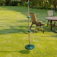 Heavy Duty Agptek Kids Climbing Rope Swing with Hook, Platform & Disc ...