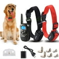 Agptek Rechargeable 2 Dogs Training Shock Collar 100 Level Electronic ...
