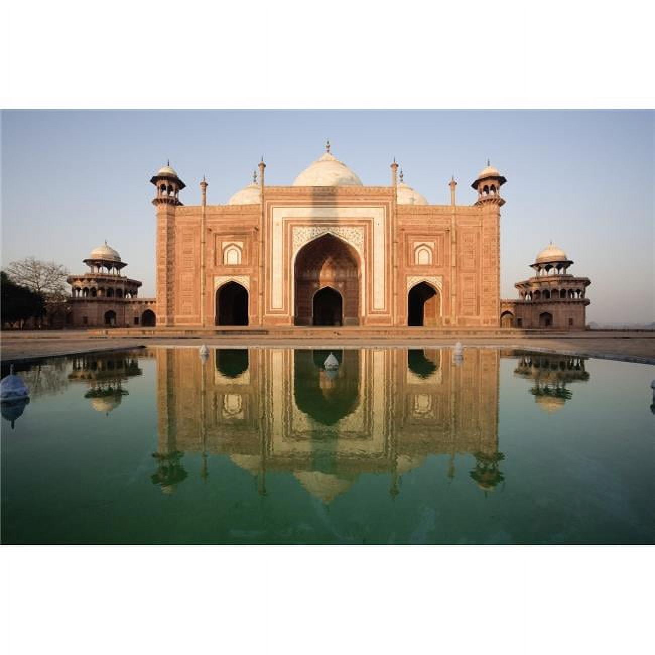 Agra India - Exterior of The Taj Mahal Poster Print, Large - 38 x 24 ...