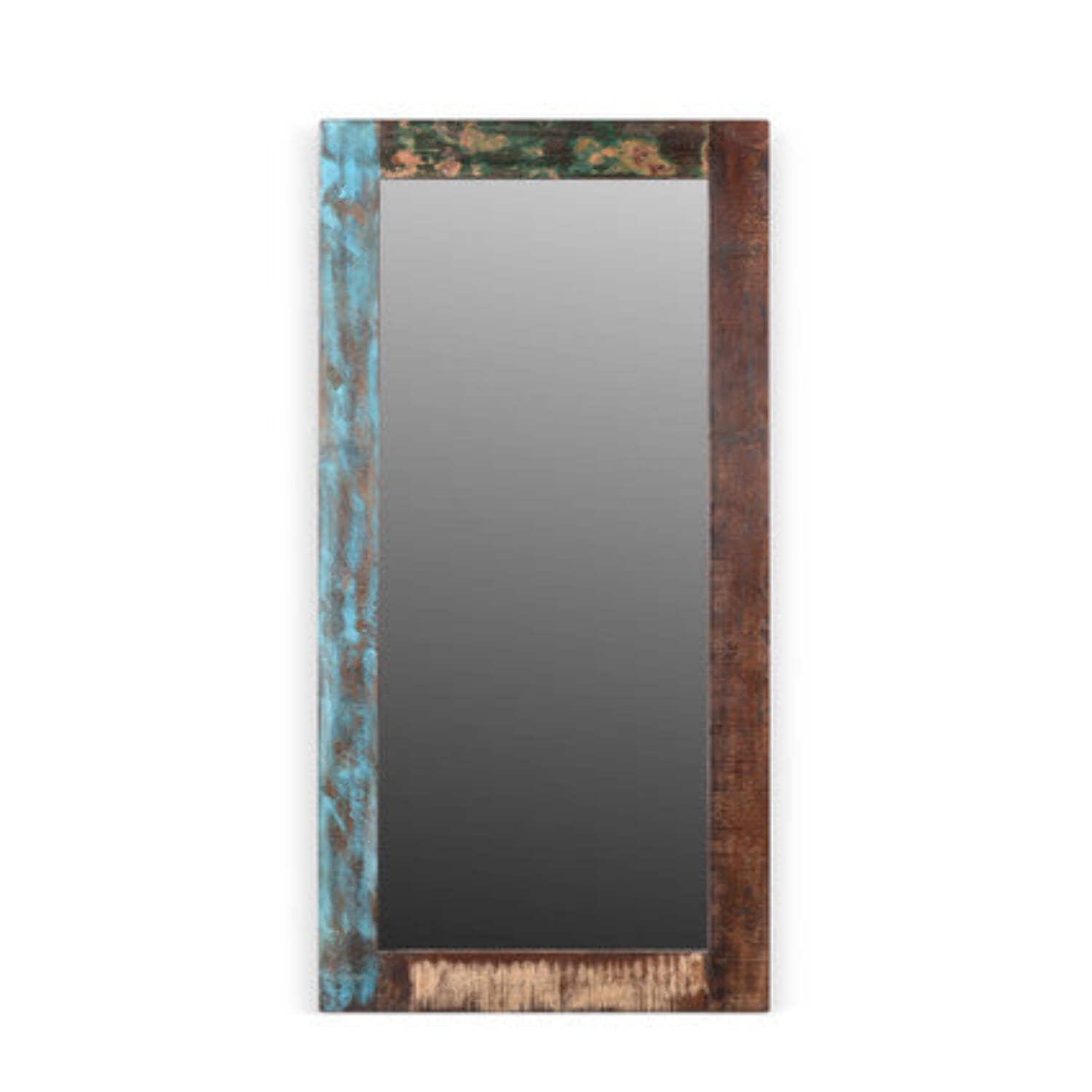 Agra Reclaimed Wood Mirror - Walmart.com