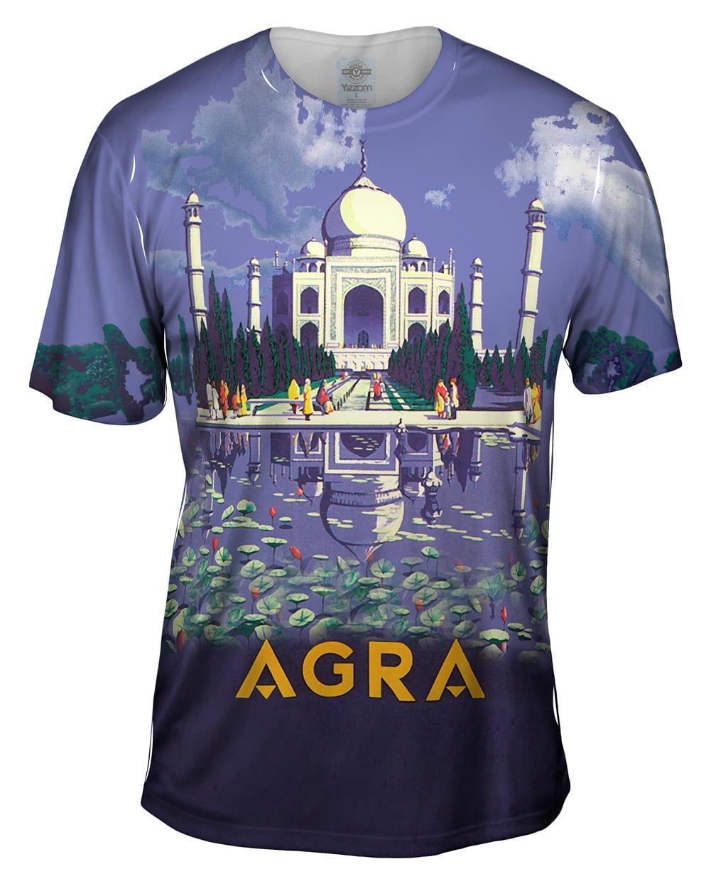 Agra Taj Mahal 045 Mens T-Shirt All Over Print - Walmart.com