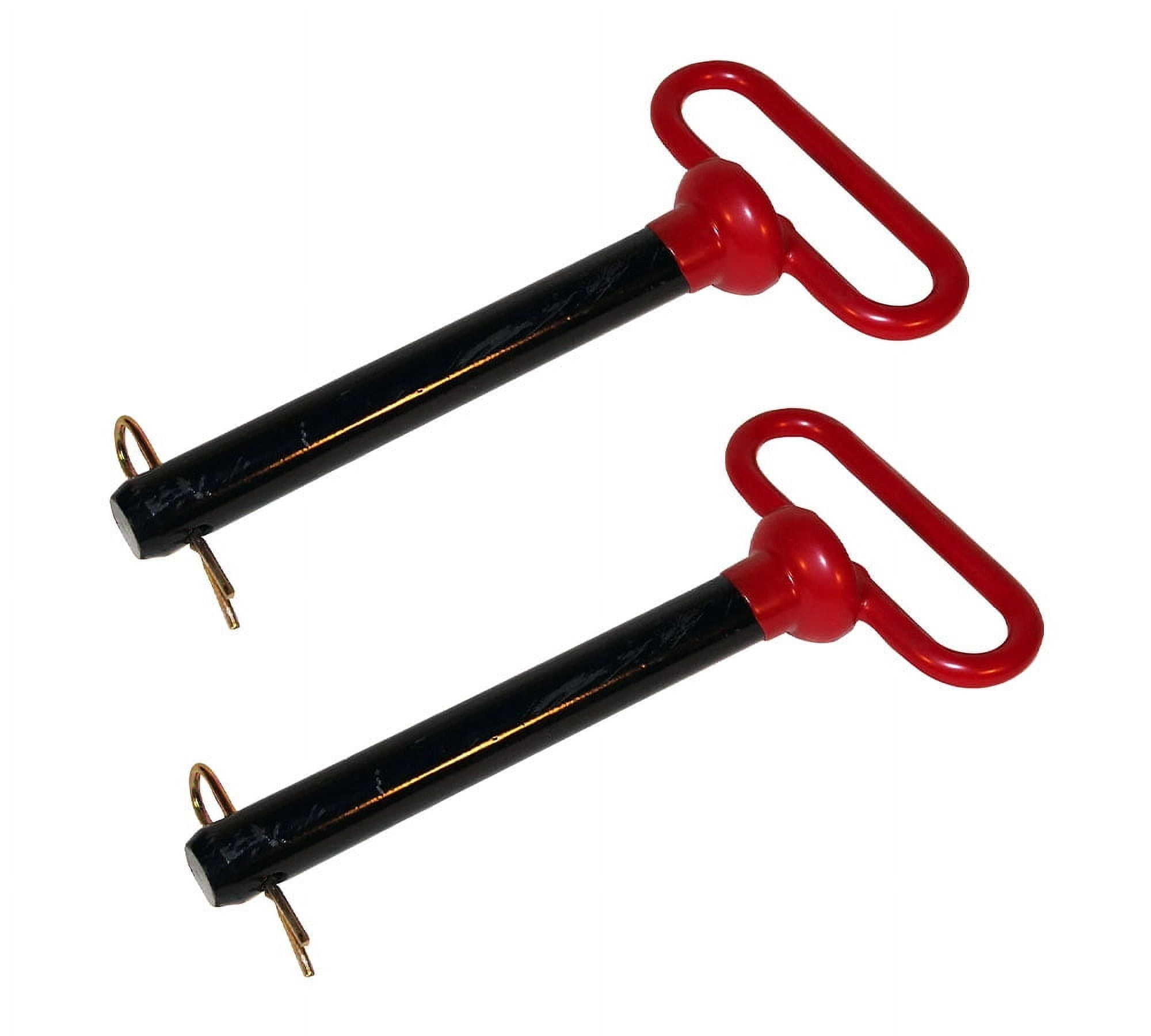 AgraLink 2 PCS 7/8 inch Red Handle Forged Hitch Pin Hitch Pin ...