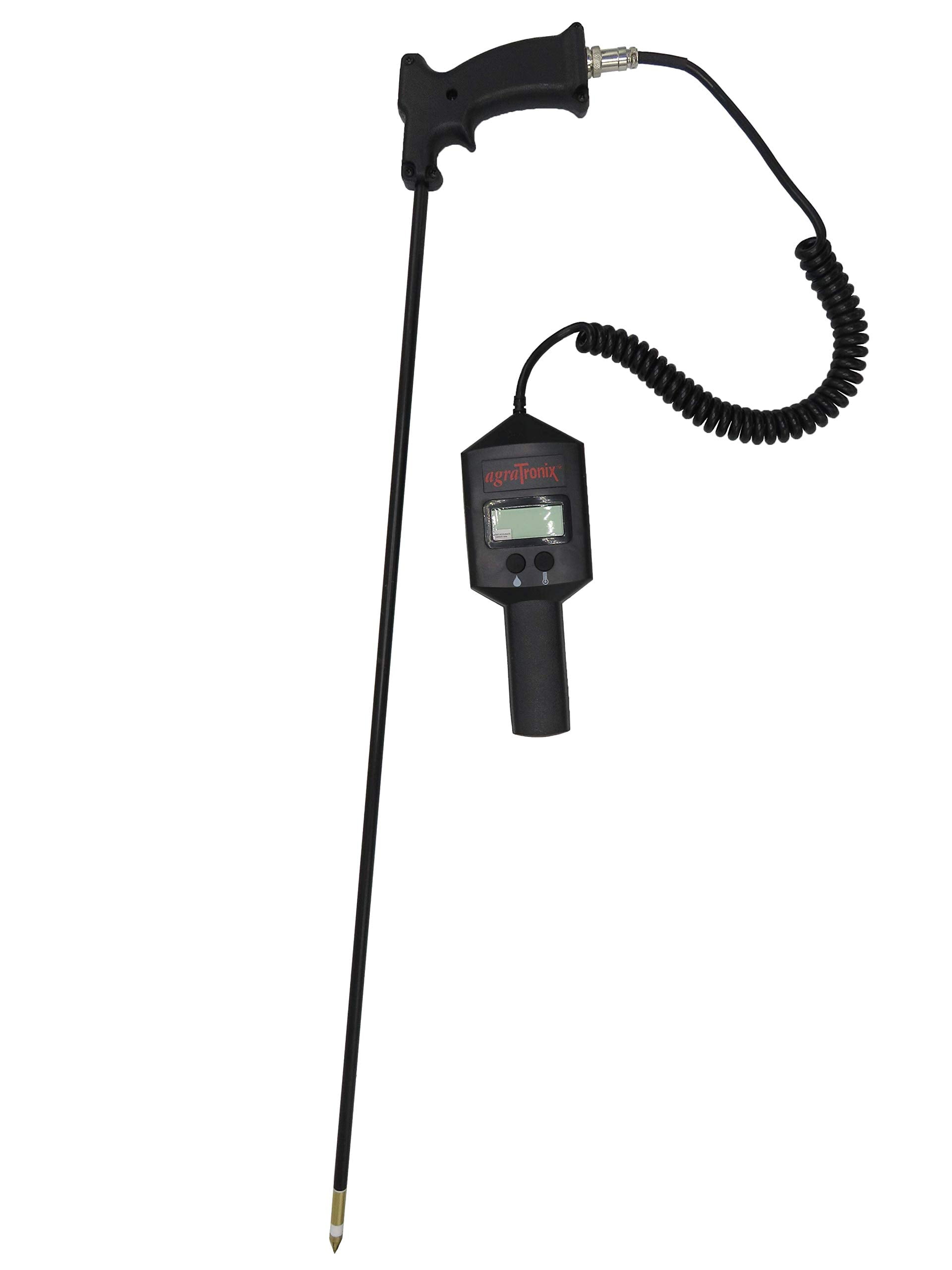 AgraTronix DHT-1 Portable Hay Moisture Tester Probe With 32 Inch Probe ...