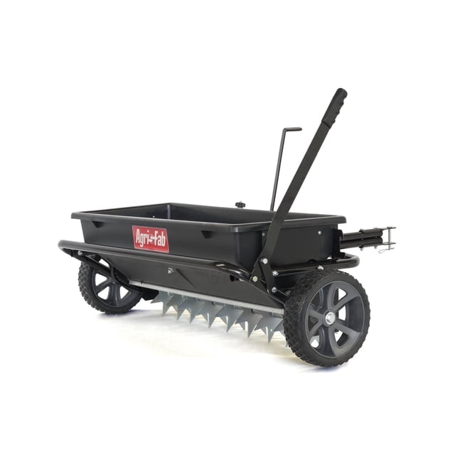 Agri-Fab 100 lb. Tow Spiker Seeder Drop Spreader Lawn Groomer Model 45 ...