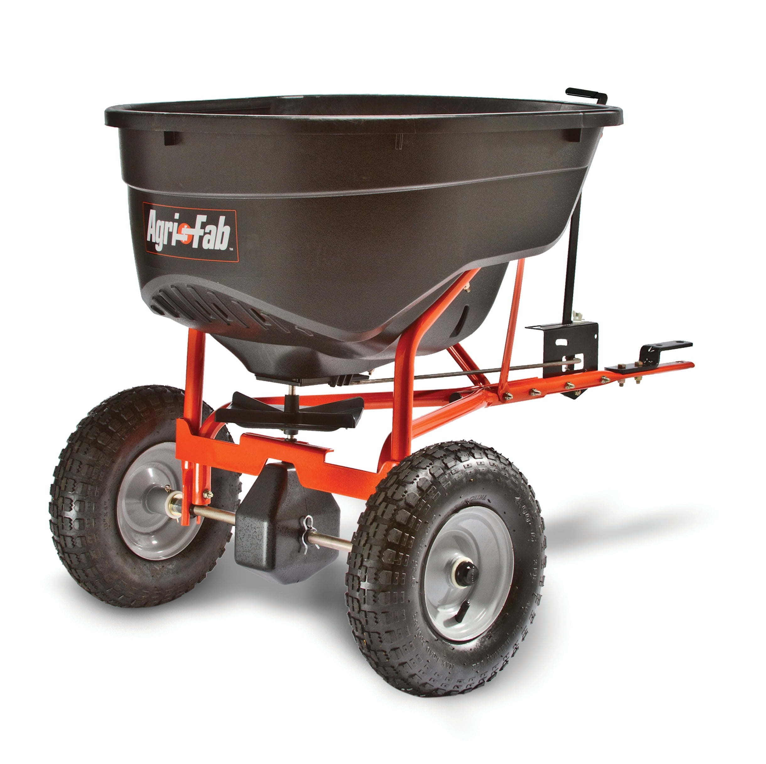 Agri-Fab Tow Spreader Tow Behind Spreader Poly Hopper Steel Frame ...