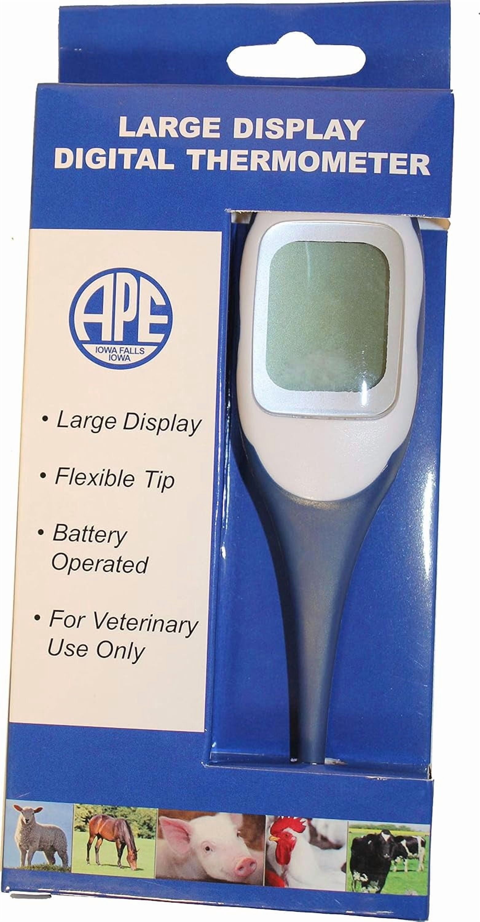 Agri-Pro Large Display Digital Thermometer F Only - Walmart Business ...