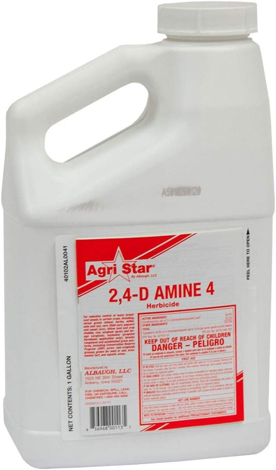 Agri Star 2,4-D Amine 4 Herbicide 128oz Gallon Dimethylamine 46% ...