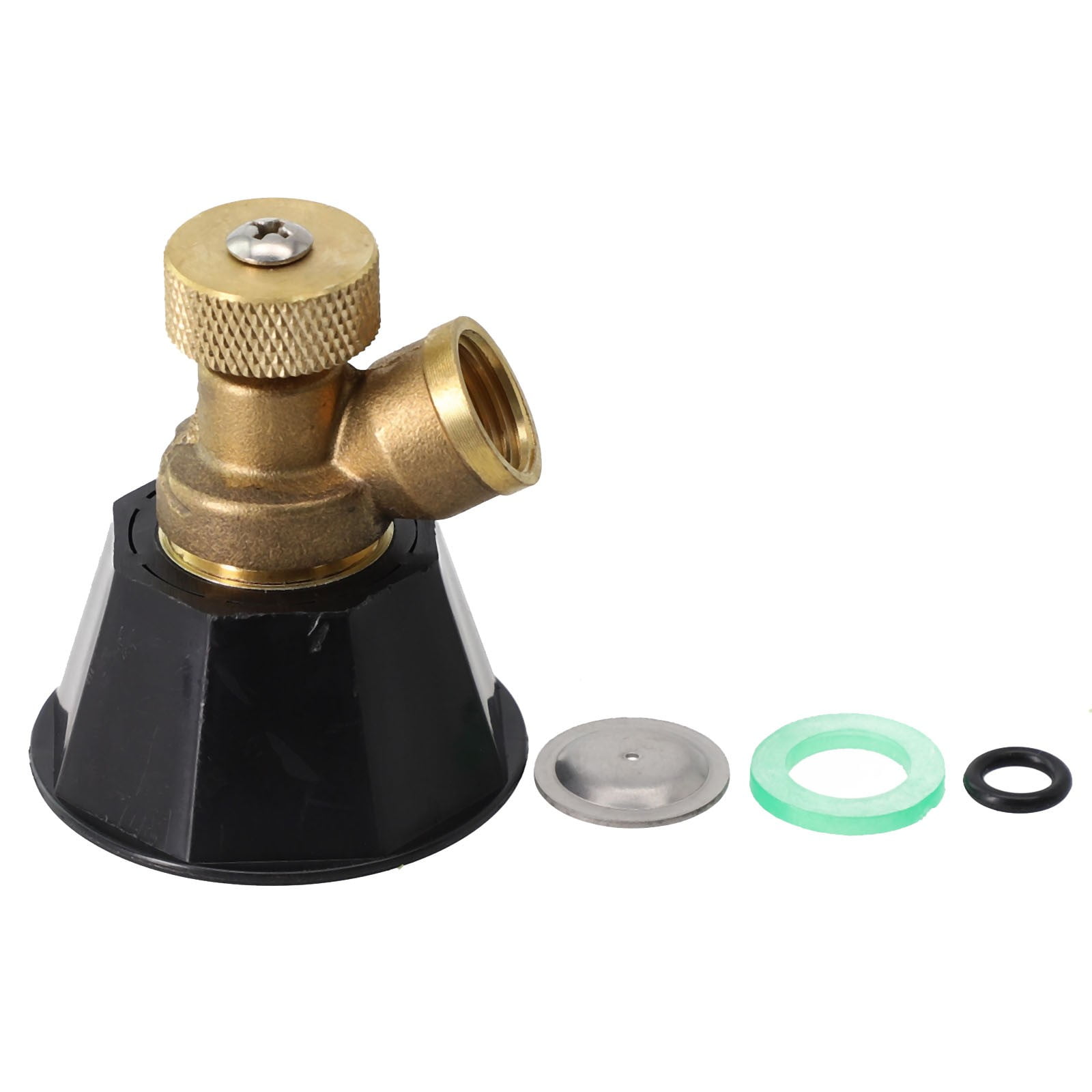 Agricultural Atomization Adjustable Nozzle Garden Copper Black Cyclone ...