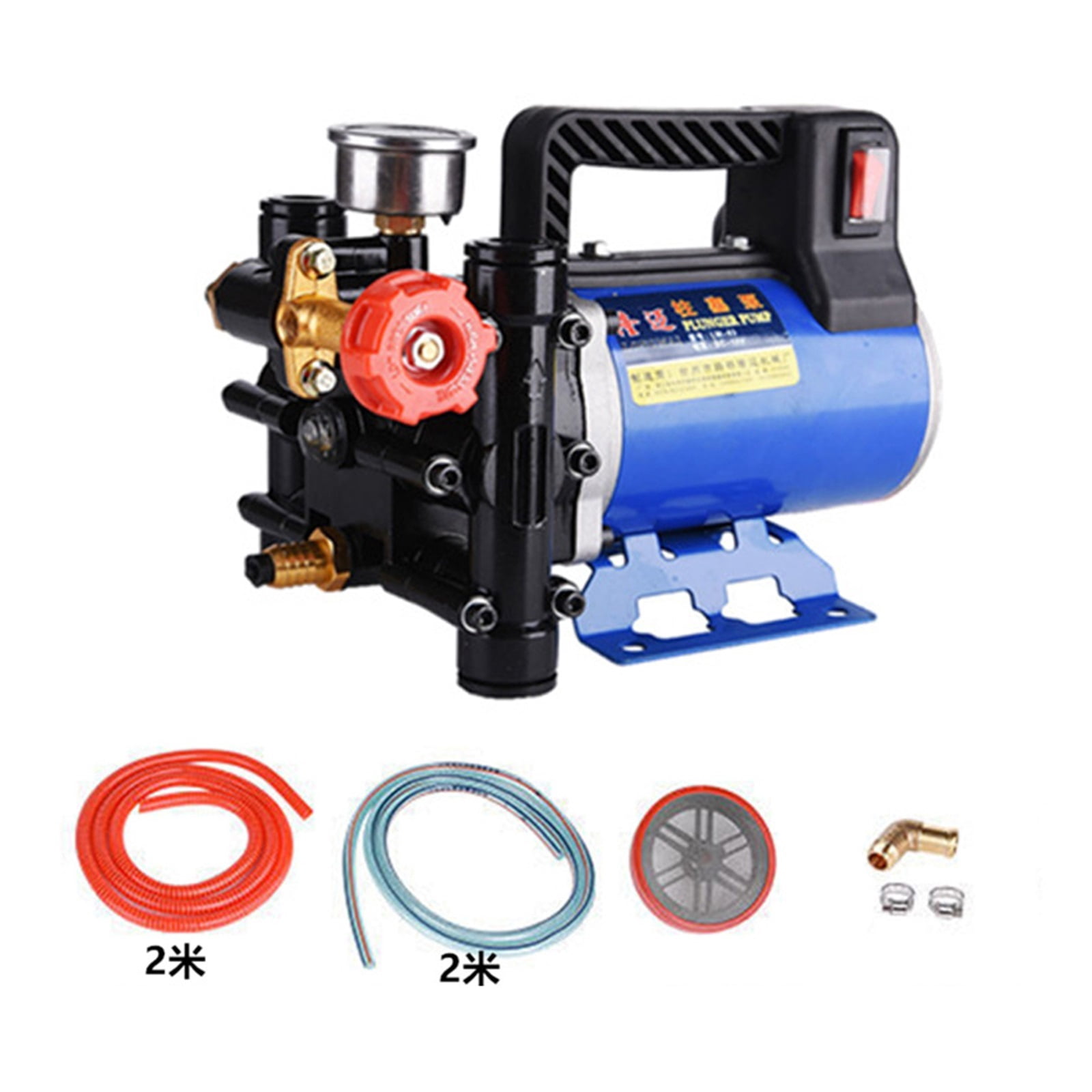 Agricultural Electric High Pressure Pump Spraying Watering Car Wash ...