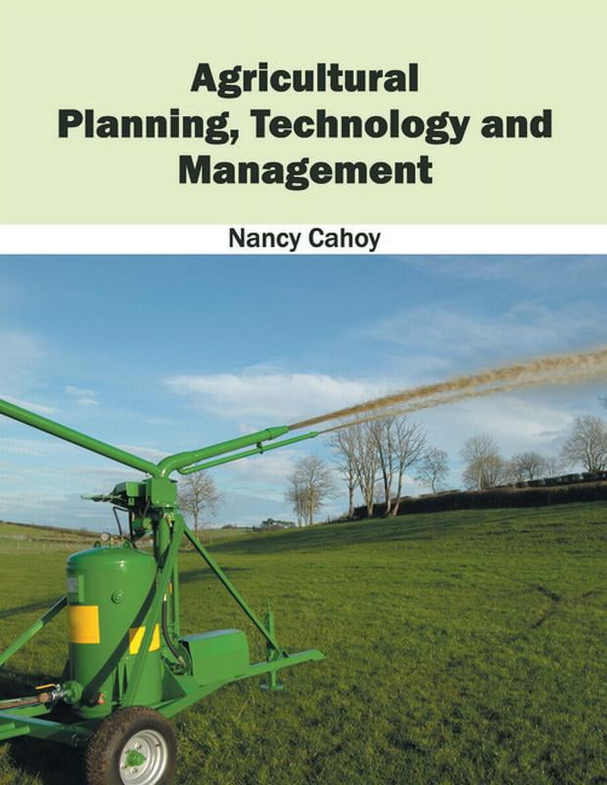 Agricultural Planning, Technology and Management (Hardcover) - Walmart.com