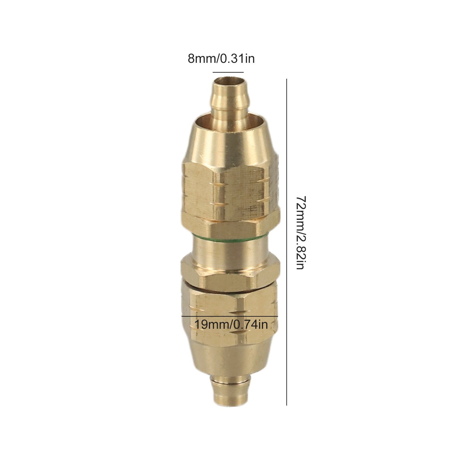 Agricultural Spray Pipe Adapter Copper Connector High-Pressure Water ...