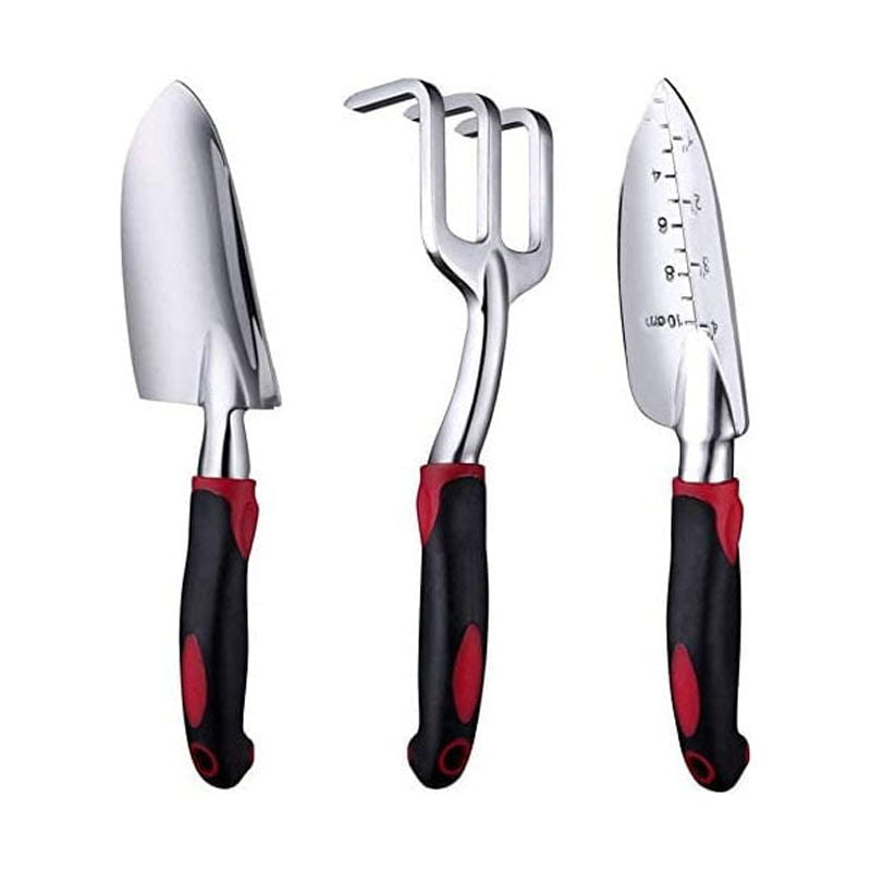 Agricultural Tools Set Three-Piece Aluminum Garden Tools Set Garden ...